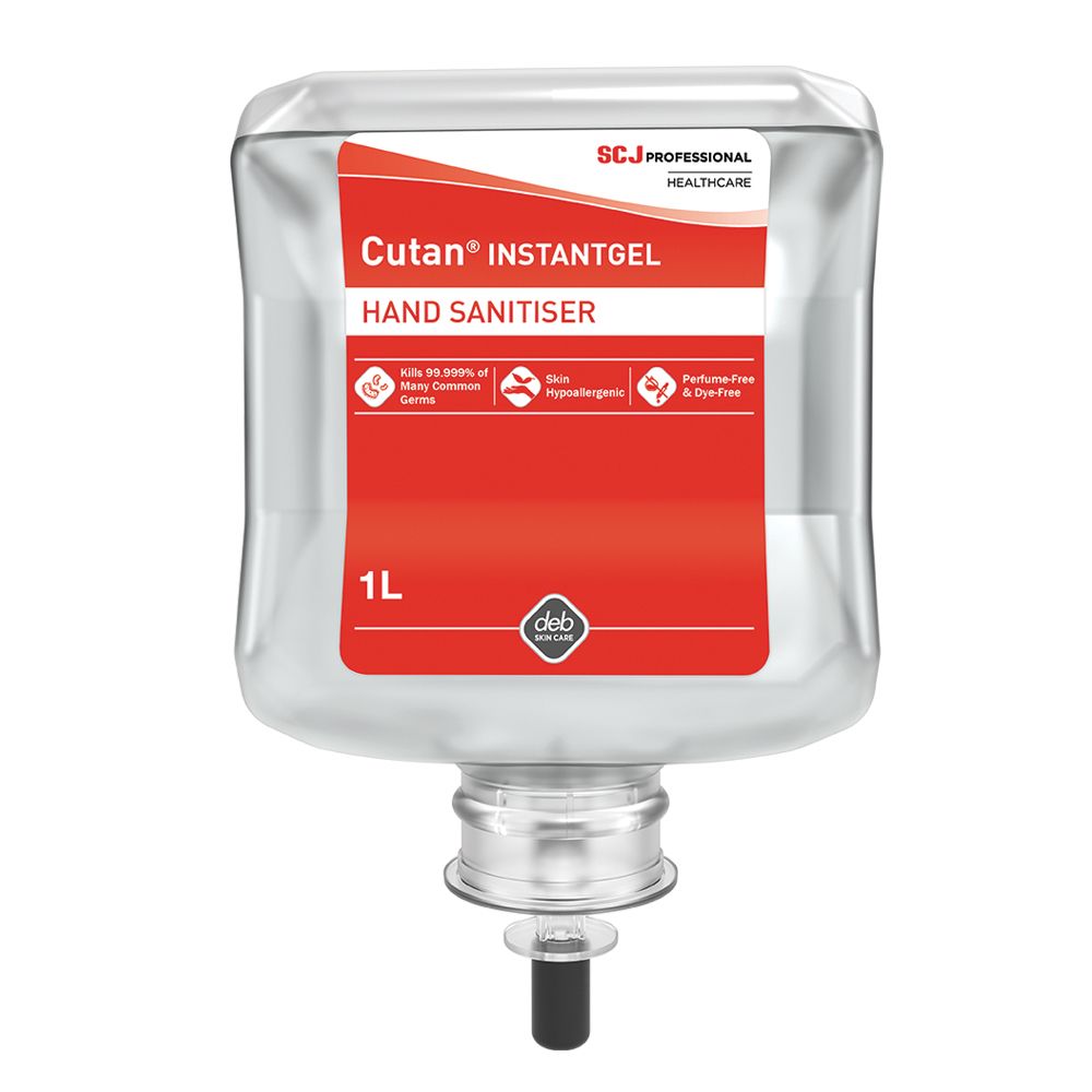 Cutan Instant Gel Hand Sanitiser - 1 Litre | Brosch Direct